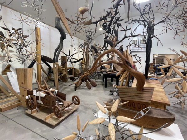 James Surls Studio Visit | Southwest Contemporary