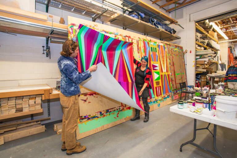 The Santa Fe Origins of Jeffrey Gibson's Rainbow Venice Pavilion ...