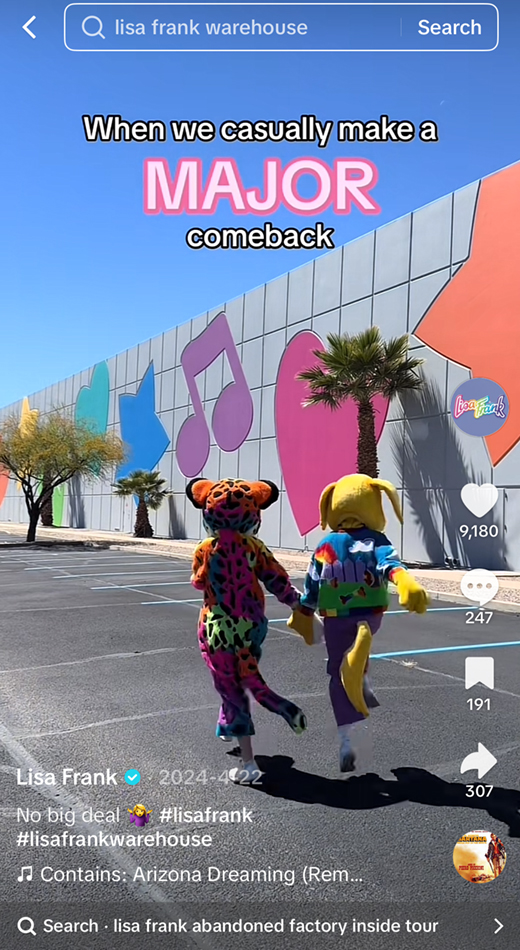 Lisa Frank Warehouse as Site of Industry and Virality | Southwest ...